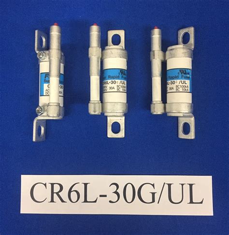 Fuji Cr6l 30g Ul Fuse Japanese Fuses National Fuse Products