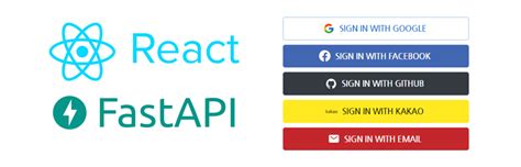 Fastapi React 소셜 로그인 구현하기 기본 환경 구축