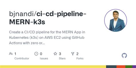 Github Bjnandici Cd Pipeline Mern K3s Create A Cicd Pipeline For The Mern App In Kubernetes
