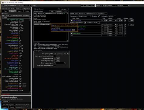 Skill Tree Missing From Builds Using Version 39 And Earlier Of Poe