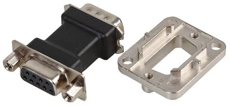 Nadb9mf Neutrik D Sub Connector Adapter Feedthrough Standard D Sub Farnell Uk