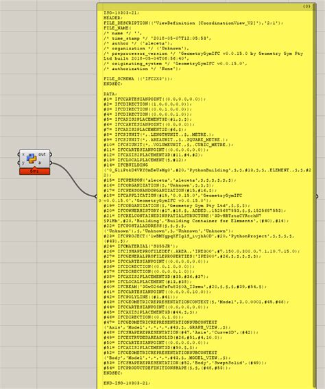 Ifc Python Question Continued From Old Forum Geometry Gym Mcneel