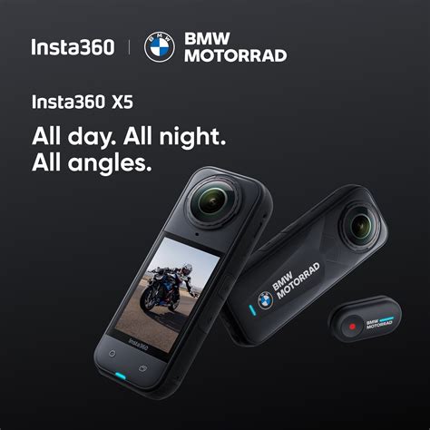 Insta360 Ride Record Relive Introducing The New Insta360 X5 Bmw Motorrad Edition Built For