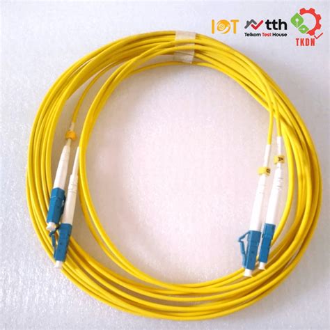 Jual Kabel Patchcord Patch Cord IOT LC UPC LC UPC Single Mode SM Duplex DP 3 0mm 2 0mm 1M 3M 5M