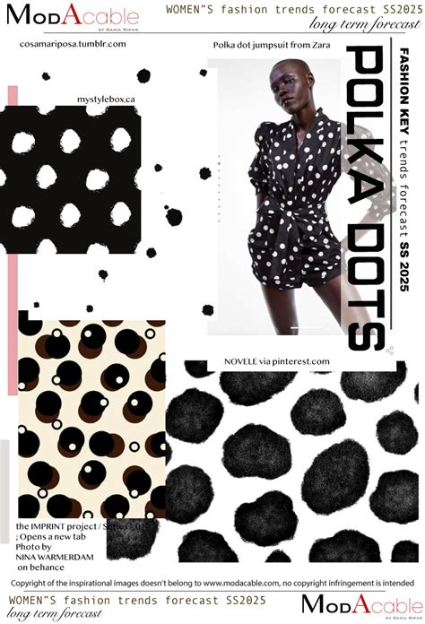 Ss25 Fashion Print Polka Dots Color Trends Fashion Fashion Trend