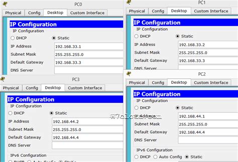 Router On A Stick Or Inter Vlan Routing Configuration On Packet Tracer
