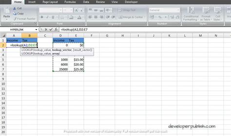 How To Use LOOKUP Function In Excel Developer Publish