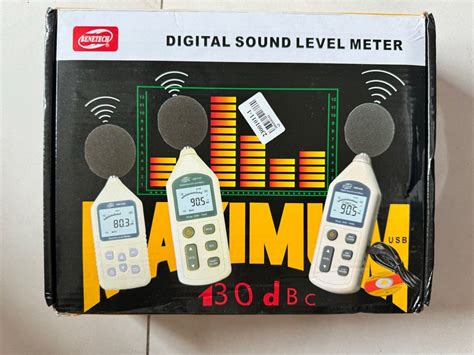 Benetech Digital Sound Level Meter Audio Other Audio Equipment On Carousell