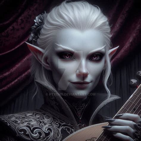 Elf Bard Eloquence Evil Commercial Use By Ptxeno On Deviantart