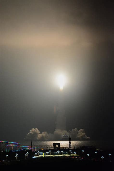 一箭十一星！捷龙三号遥六运载火箭在日照市近海海域发射成功