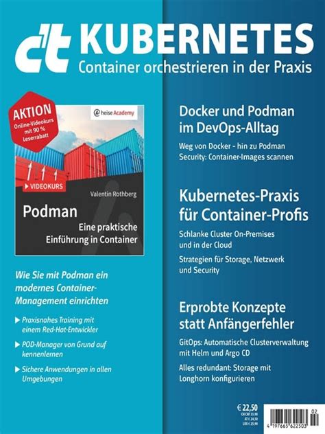 Ct Sonderhefte Kubernetes 2023 Download Pdf Magazines Deutsch Magazines Commumity