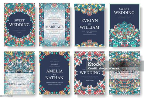 독특한 장식으로 보편적인 플라이어입니다 생일 파티 또는 결혼식에 초대 카드입니다 전통적인 그림 인쇄 활판 인쇄 술과 디자인입니다 세로 축제 엽서 초대장 0명에 대한 스톡