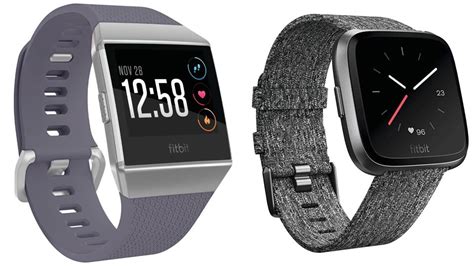Fitness Tracker Review Fitbit Ionic Vs Fitbit Versa