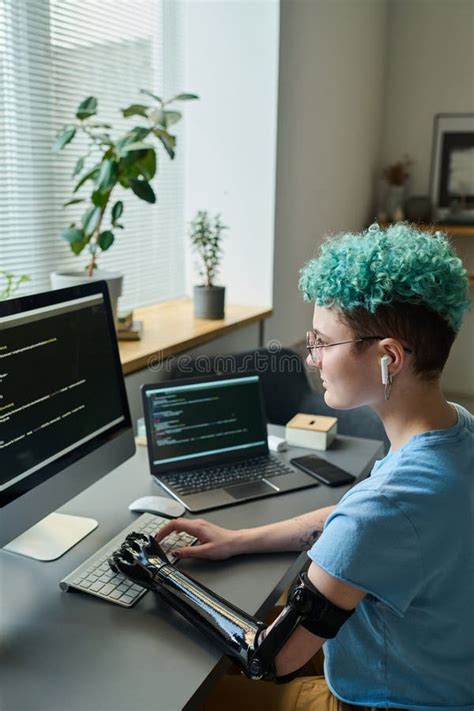Young Programmer Working With Computer Codes Stock Image Image Of Innovation Code 271395503