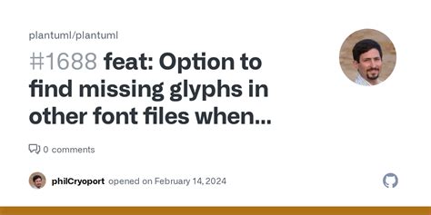 Feat Option To Find Missing Glyphs In Other Font Files When Generating