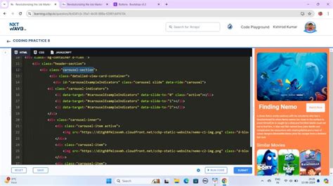 Kshirod Kumar Mahanta On Linkedin Days41 Html Css Bootstrap Nxtwave