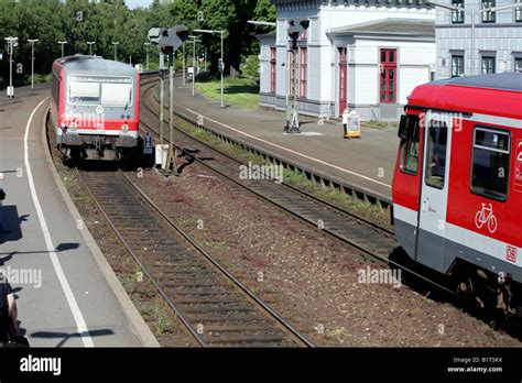 Deutsche Bahn Class 628 4 Multiple Unit Approaching Vienenburg Station