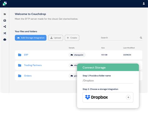 sftp to dropbox couchdrop cloud sftp and mft made simple