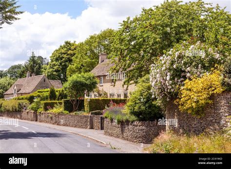 Traditional Stone Cotswolds Roof Tiles High Resolution Stock