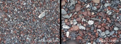 Sample Images Processed Using The Wavelet Based Digital Grain Sizing Download Scientific