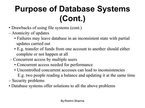 Introduction To Database Management Systemppt Databases Computer Software And Applications