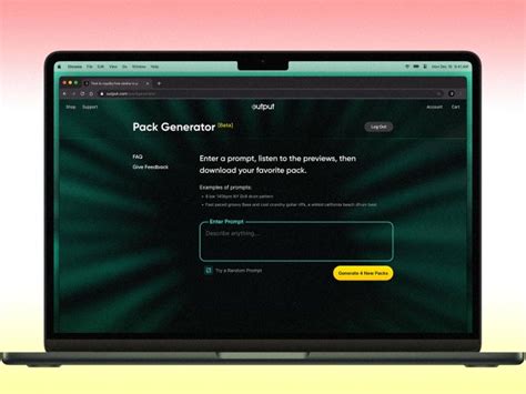 Output S Sample Pack Generator Lets You Create Samples With Text Prompts