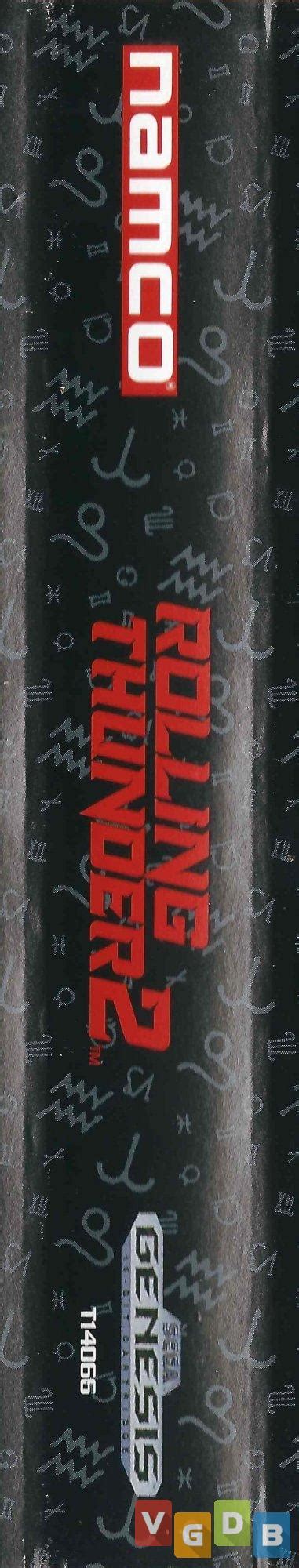 Rolling Thunder 2 Vgdb Vídeo Game Data Base