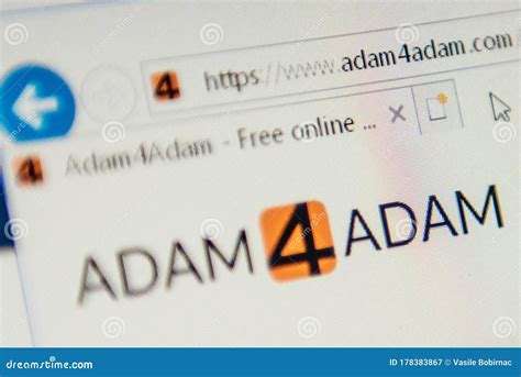 Adam4Adam Com Web Site Selective Focus Editorial Photography Image Of Site Website 178383867
