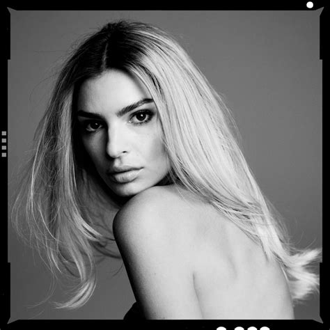 Emily Ratajkowski Topless Photoshoot Hot Celebs Home