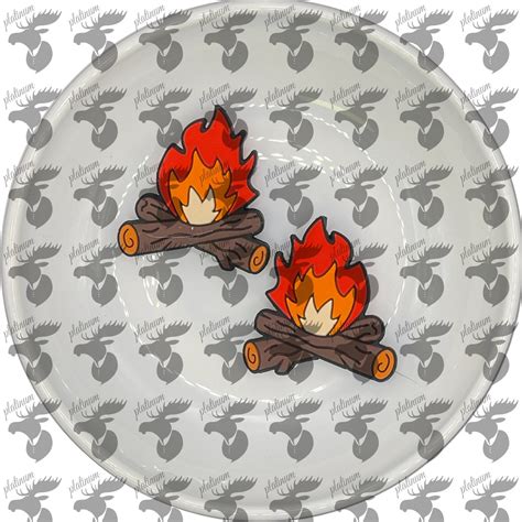 S 827 Campfire Silicone Buddy 33x31 5mm Exclusive Platinum Moose