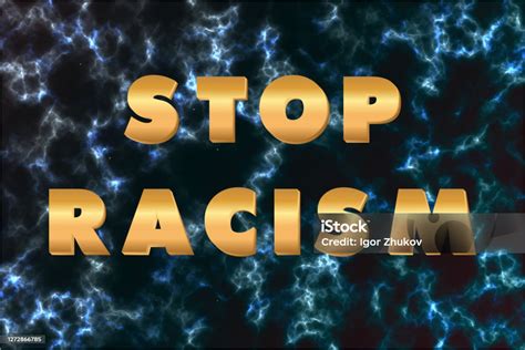 인종차별 텍스트를 중지합니다 소셜 네트워크의 해시태그 경찰 폭력 주먹 3d 텍스트입니다 흰색 고립 된 배경에 인종 차별에 대한 스톡 벡터 일러스트 포스터 소수 민족에 대한