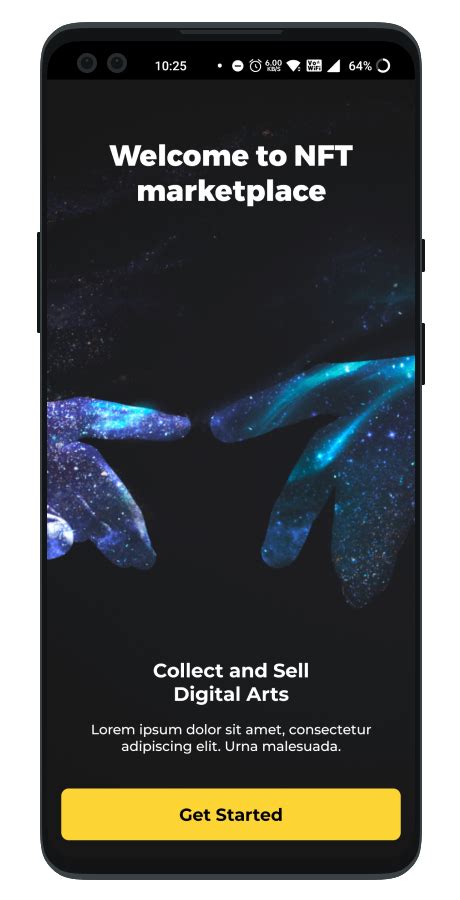 Nft Buy Sell Market Place App Template In React Native Multi Language By Camelcasetechnology