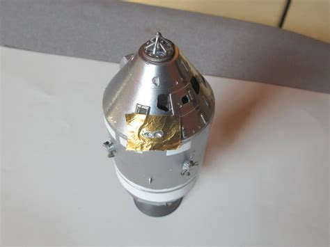 The Oikofuge Realspace Models 1 96 Apollo Block Ii Command Service Module Again Part 4