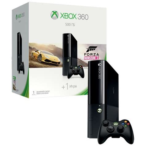 Игровая консоль Xbox 360 Microsoft 500GB + игра Forza Horizon 2 (3M4 ...