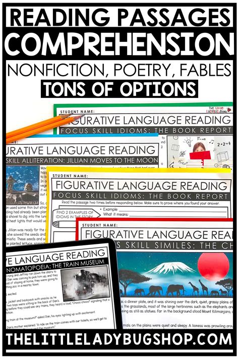 Reading Comprehension Passages For Upper Elementary Artofit