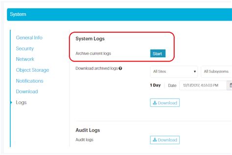 Manage System Settings