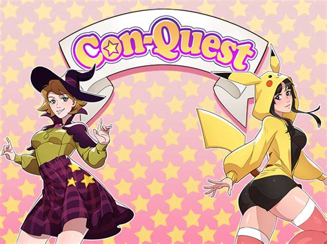Our New Adult Game Freeavailable Now On Newgrounds Con Quest An Rpg Featuring Sexy