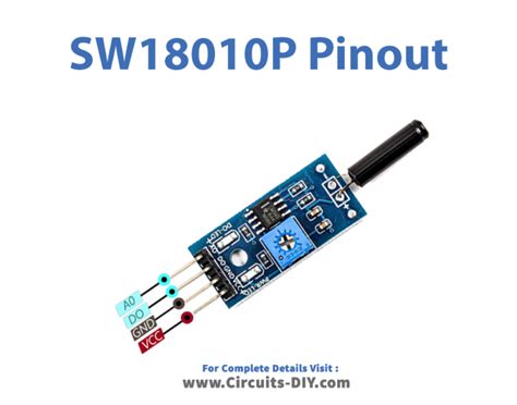 SW18010P Tilt Vibration Switch Sensor Module