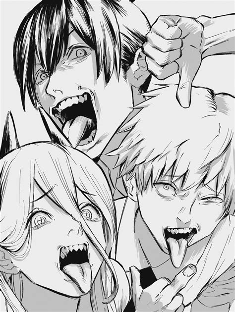 Power Denji And Hayakawa Aki Chainsaw Man Drawn By Riki Riki Unc