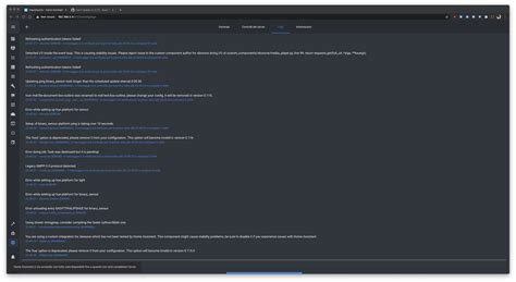 Can T Update To Issue Home Assistant Core GitHub