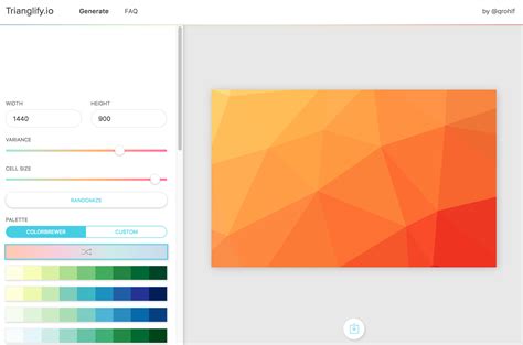 Trianglify Generator Publishingblog