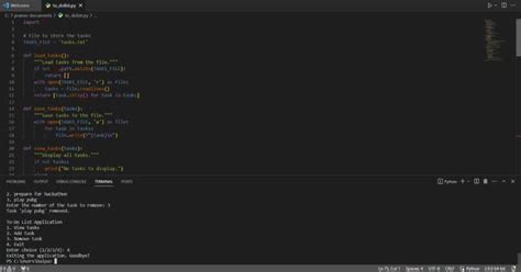 Bala Pranav On Linkedin 🚀done With Task 2 Develop A Console Based To