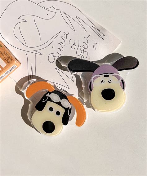 고글 강아지 아크릴 맥세이프 스마트톡 에이블리