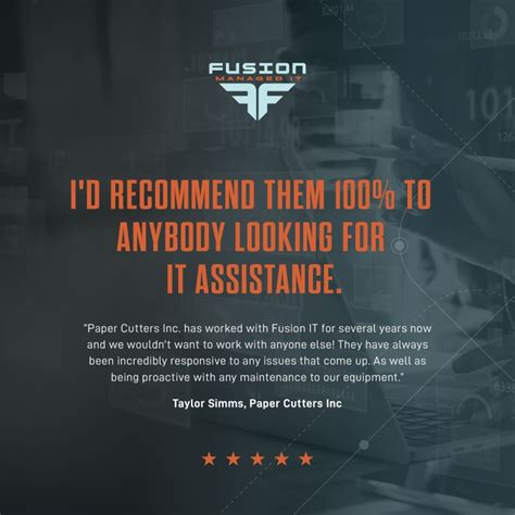 Fusion Managed It On Linkedin It Cybersecurity Customerservice