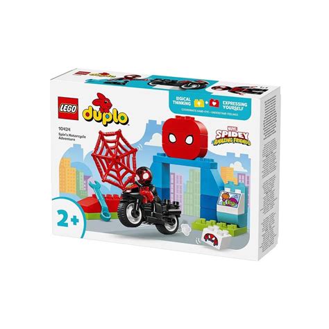 Lego Spiderman Duplo Spins Motorcycle Adventure 10424 Toys Shop Gr