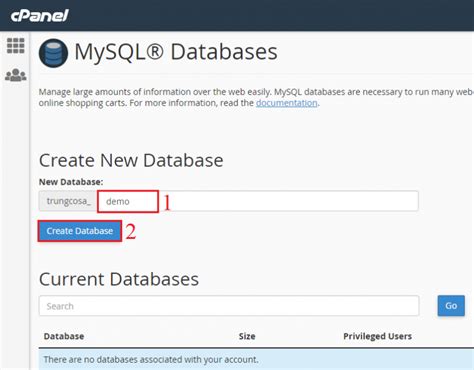 Hướng Dẫn Tạo Database Trên Hosting Trong Wordpress