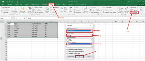 Tutorial Cara Filter Grouping Dan Validasi Data Di Excel