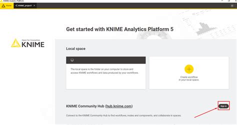 HOW TO CONNECT KNIME HUB KNIME KNIME Analytics Platform KNIME Community Forum