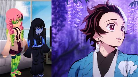 Хашира реагируют на Танджиро Youtube