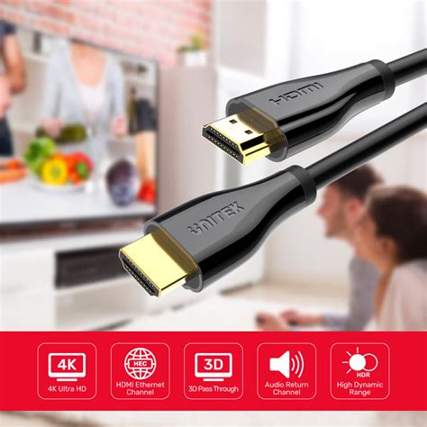 4K 60Hz Premium Certified HDMI Cable With Ethernet
